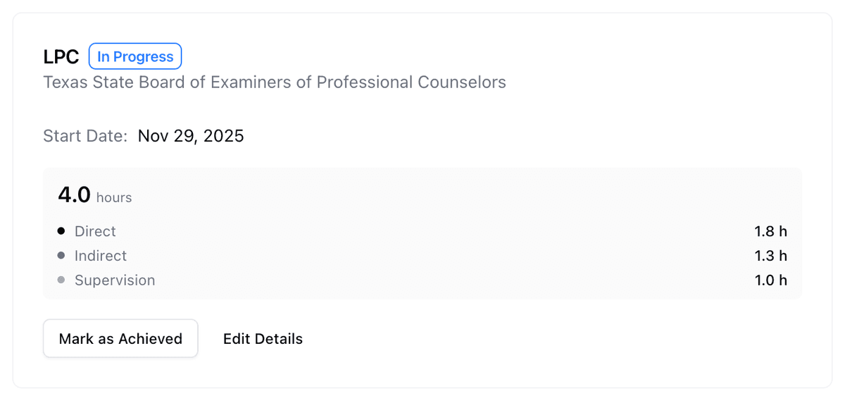 Clinical Hour Tracking for Social Workers (LCSW, LMSW, LICSW) | License ...