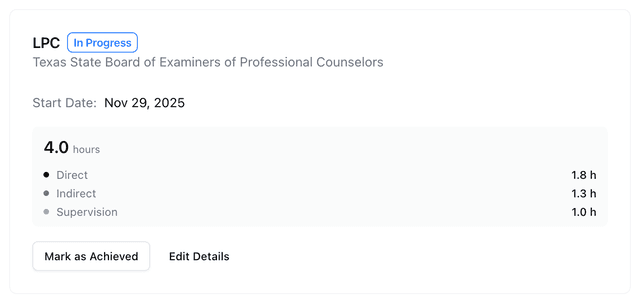 Clinical Hour Tracking for Social Workers (LCSW, LMSW, LICSW) | License ...