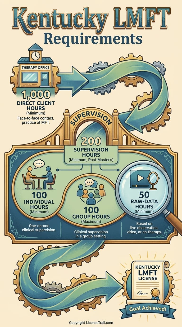 Kentucky LMFT Requirements (2026) | Hours, Exams & Timeline